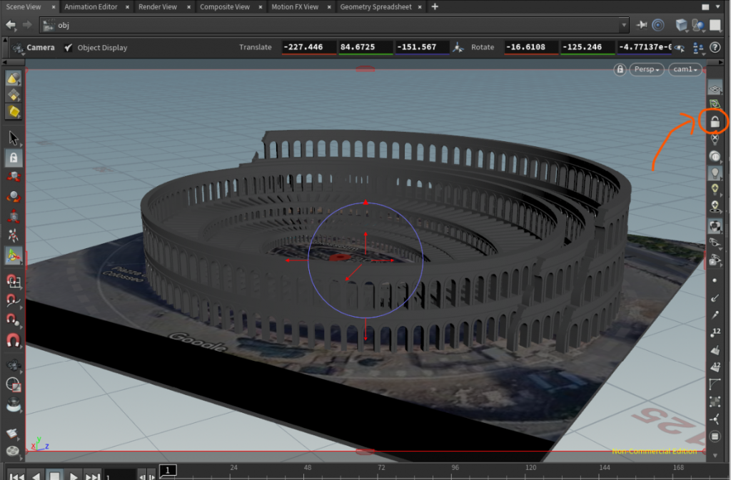 HoudiniのMantraによる簡単レンダリング | Tomoarch 建築とプログラミングと