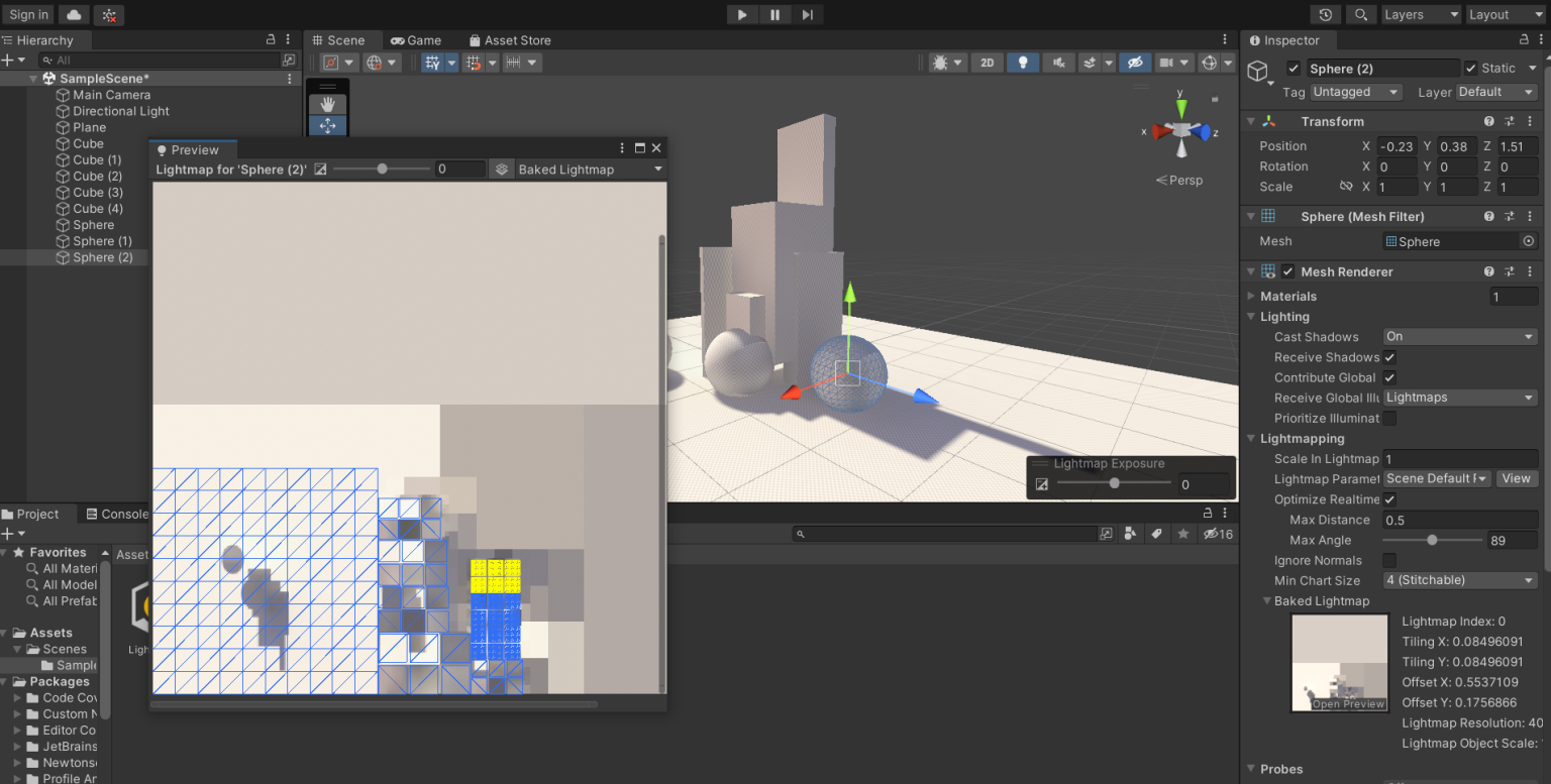 Unityのbake機能で綺麗なレンダリングを | Tomoarch 建築とプログラミングと Unityのbake機能で綺麗なレンダリングを | Tomoarch 建築とプログラミングと